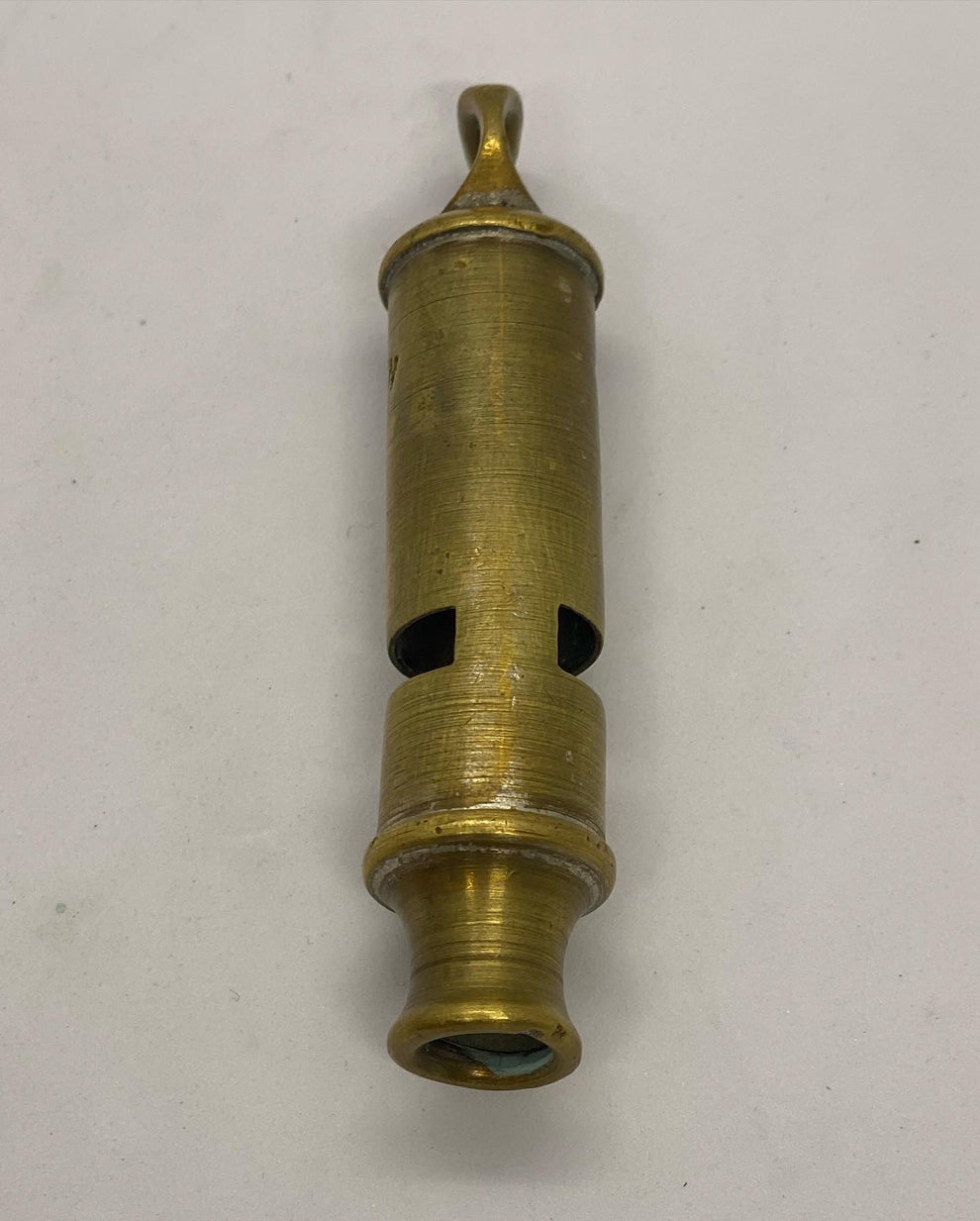 Antique English Brass “The Metropolitan“ Whistle by J Hudson and Co ...
