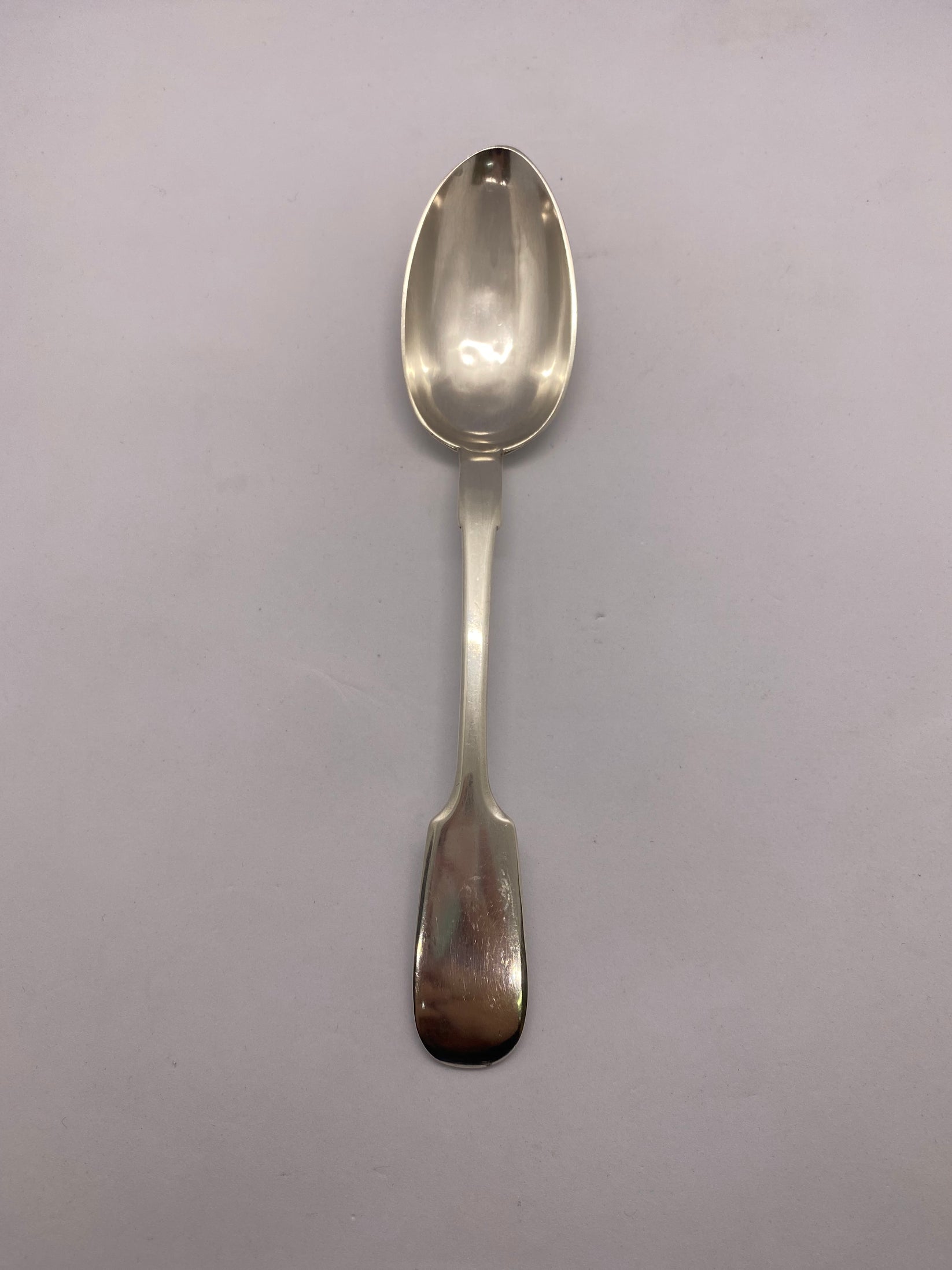 19th Century Russian Silver Serving Spoon c 1880, Rare Maker Samuel ...