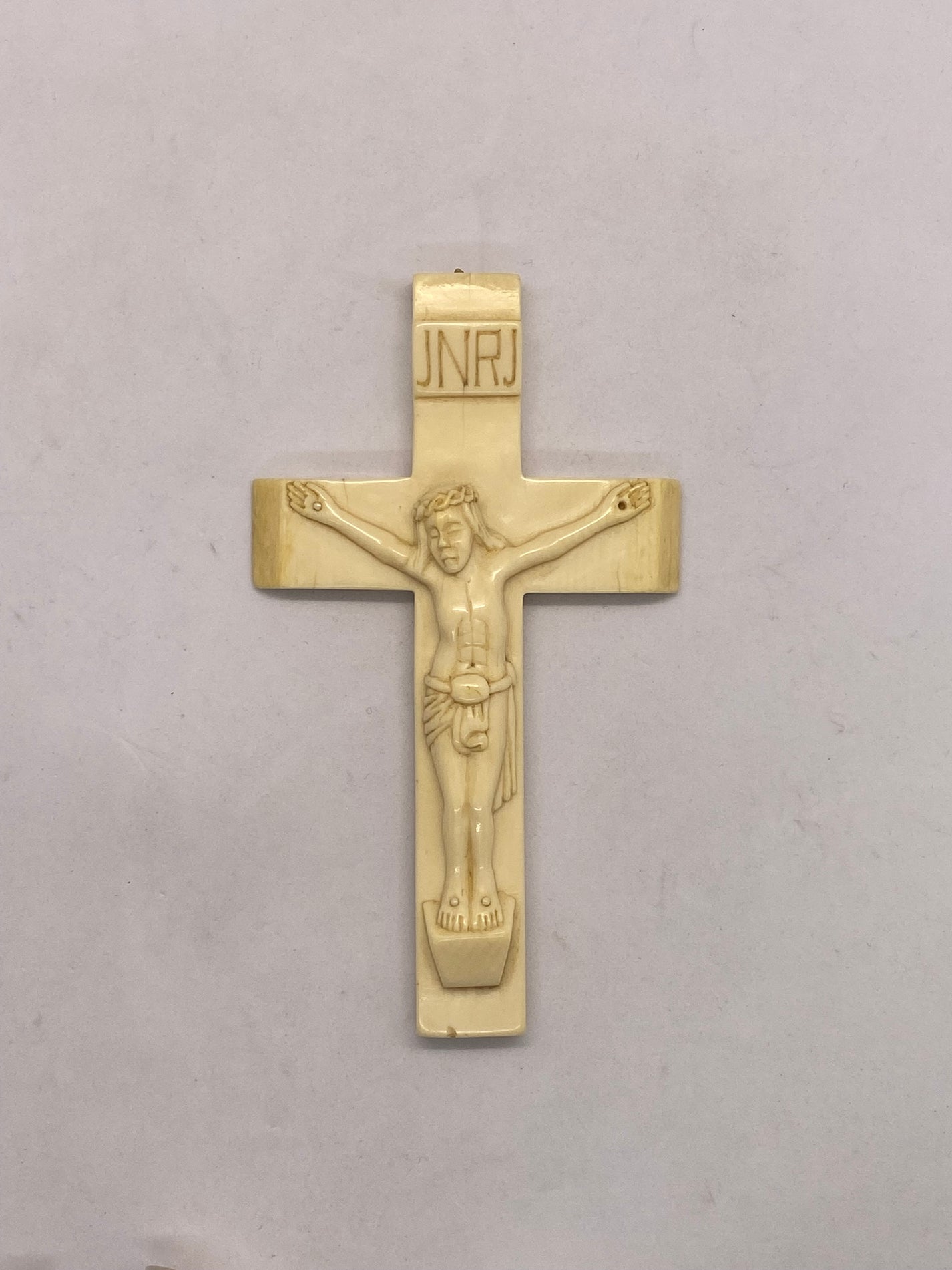 Antique Ivory Figurine of Jesus on the Crucifix | Cache Antiques ...